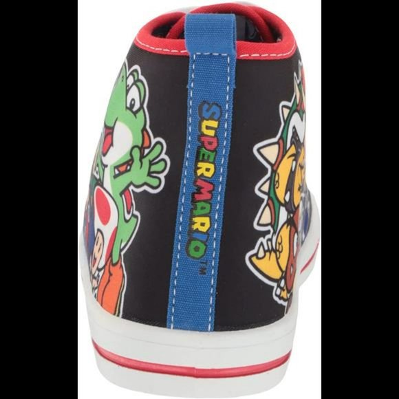 Shoes | Super Mario Brothers Mario Luigi Kids Shoe Nintendo Hi Top ...